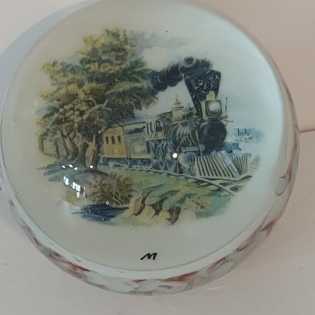 VERY RARE Vintage Tom Mosser Cased Art Glass Paperweight With ...