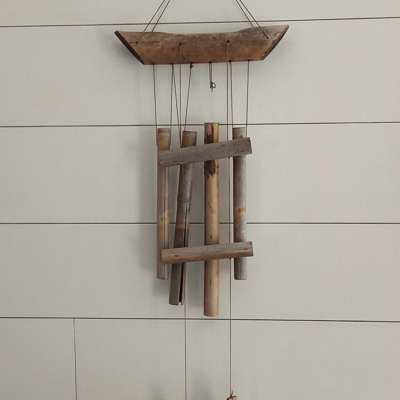 Bamboo Wind Chime - Etsy