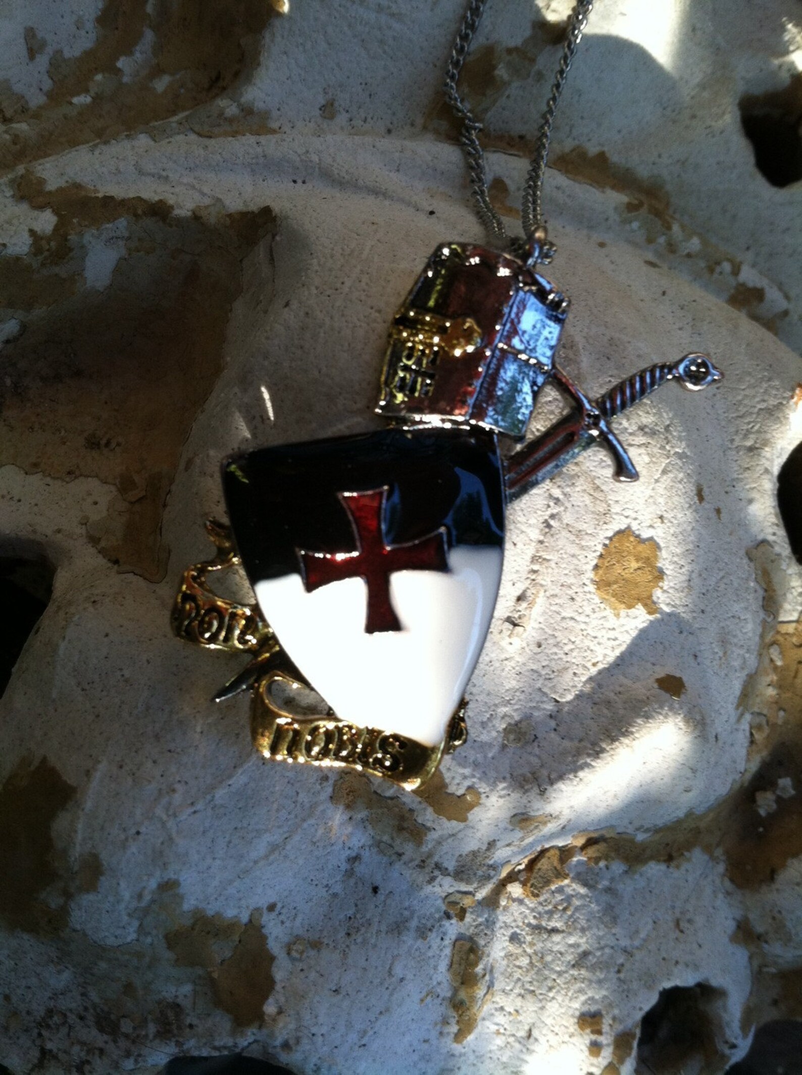 Talisman Knights Templar Ritual Jewelry Occult Heraldic Seal | Etsy