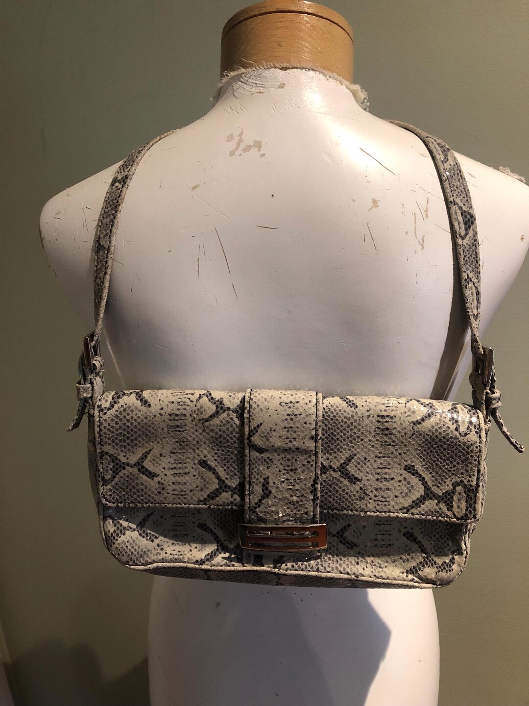 Vintage Carla Mancini Leather Bag - Etsy