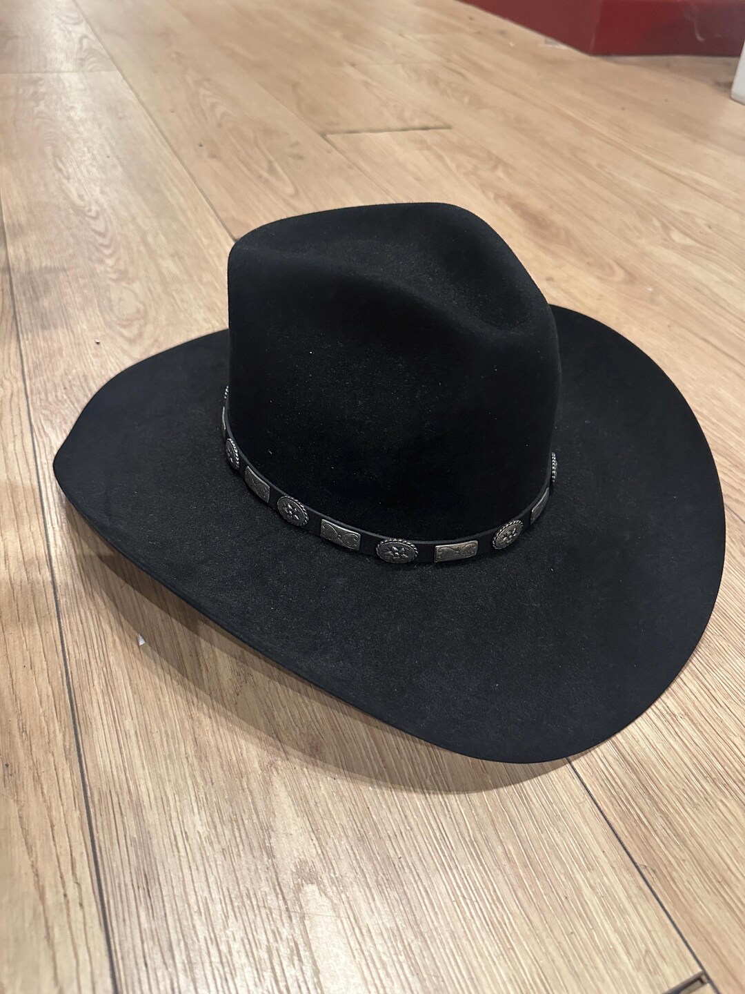 Vintage Black Stetson Western Cowboy Hat - Etsy