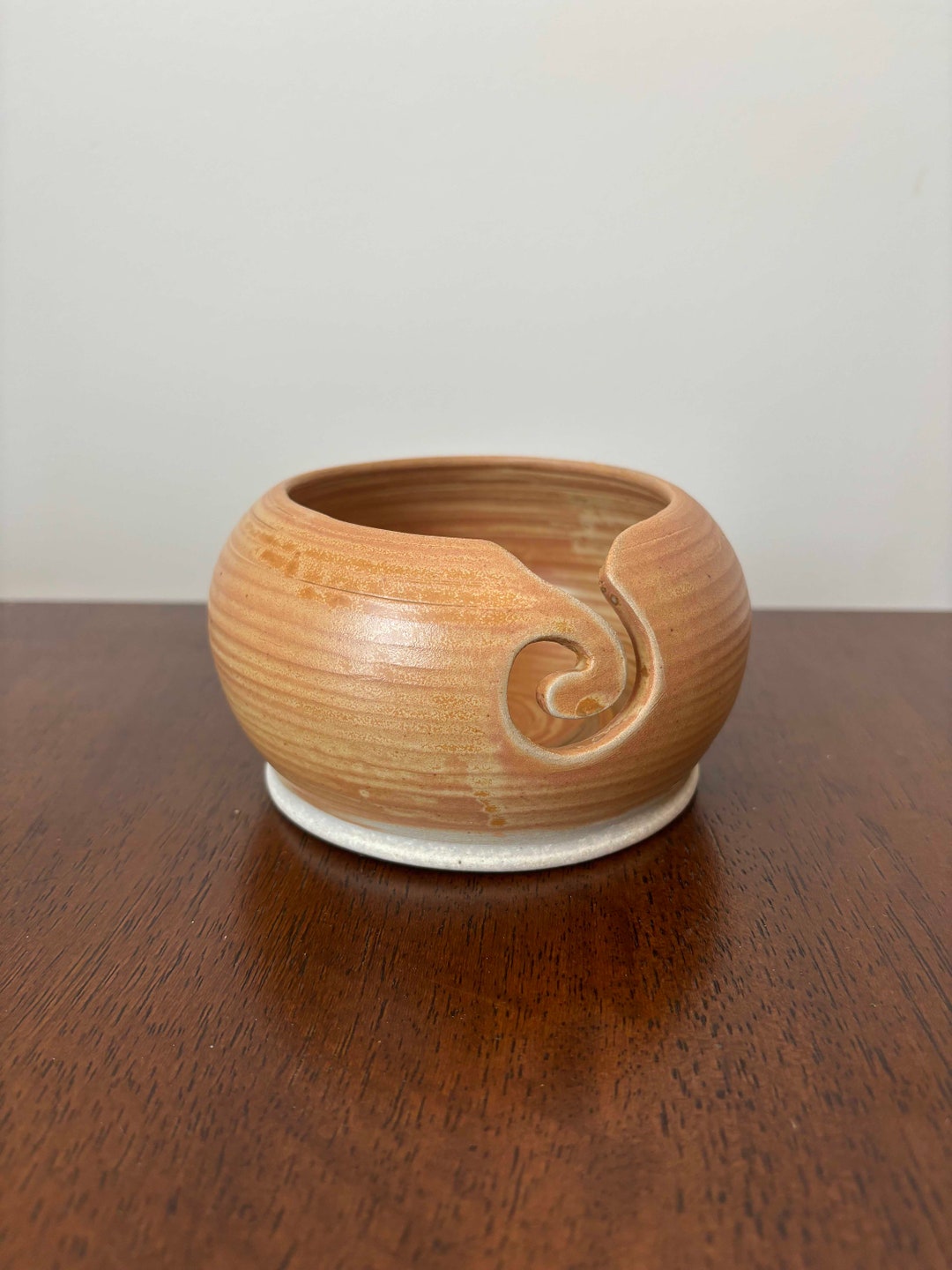 Buff Tan Yarn Bowl - Etsy