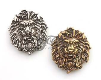Lion Head Conchos - Etsy