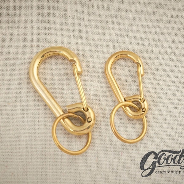 Brass Keychain - Etsy