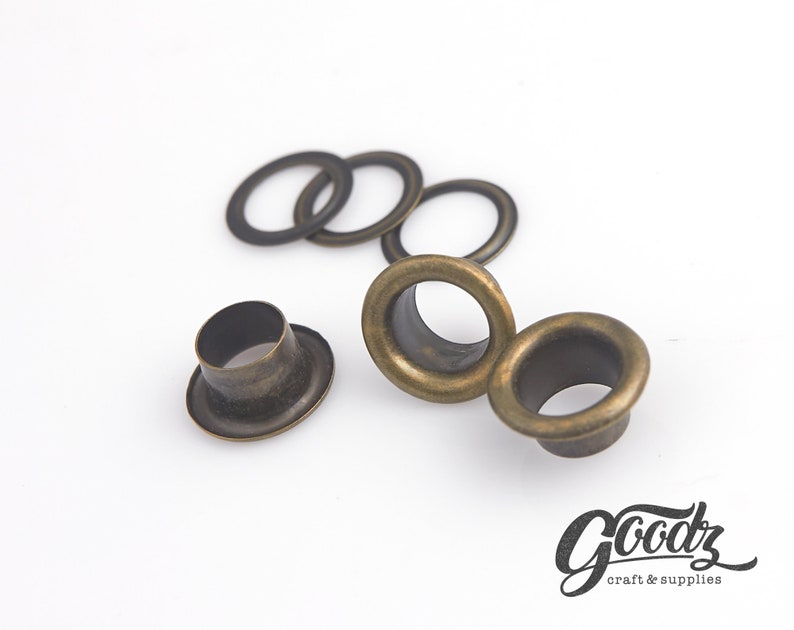100sets 12mm Hole Round Eyelets With Washer 12mm Grommet - Etsy