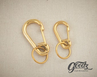 Brass Key Ring - Etsy