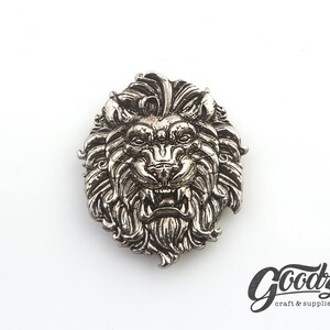 Lion Head Screw Back Concho , X 2 Pieces - Native Style Wallet Decor ...