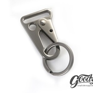 1 Heavy Duty Spring Snap Hook With Split Keyring - Etsy