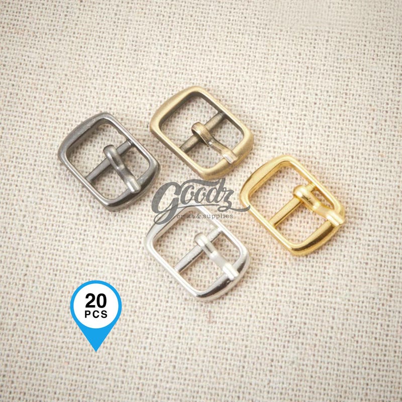 Small Gold Shoe Buckles - Etsy UK