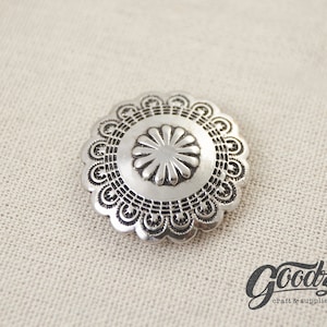 Round Concho | Flower Concho | Decorate Concho | Biker Concho | Wallet ...