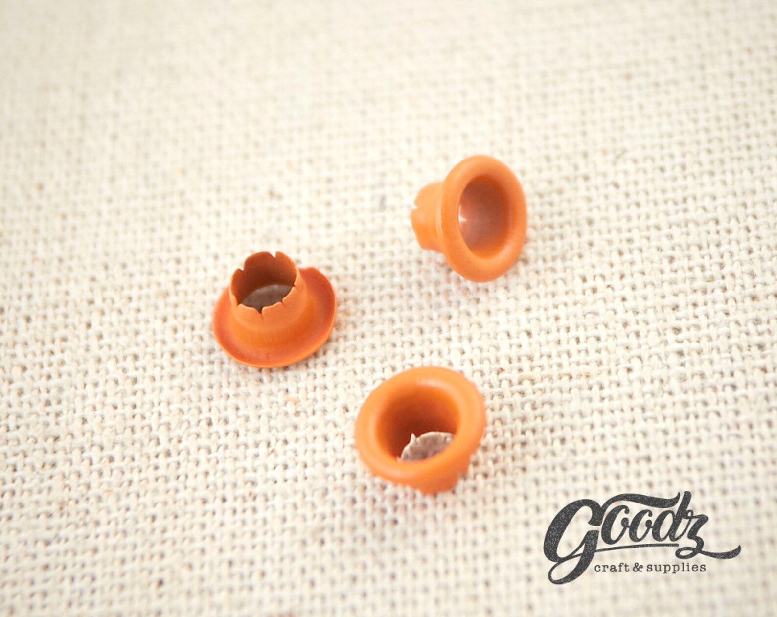 200pieces Hole Round Eyelets 4mm Orange / Small Eyelet / 4mm - Etsy