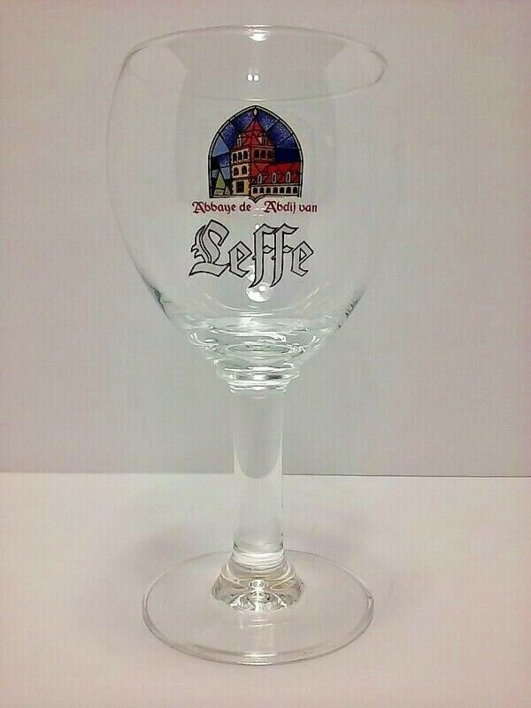Leffe Belgium Abbey Monk Beer 12 Oz Drink Glass Chalice Goblet 25cl ...