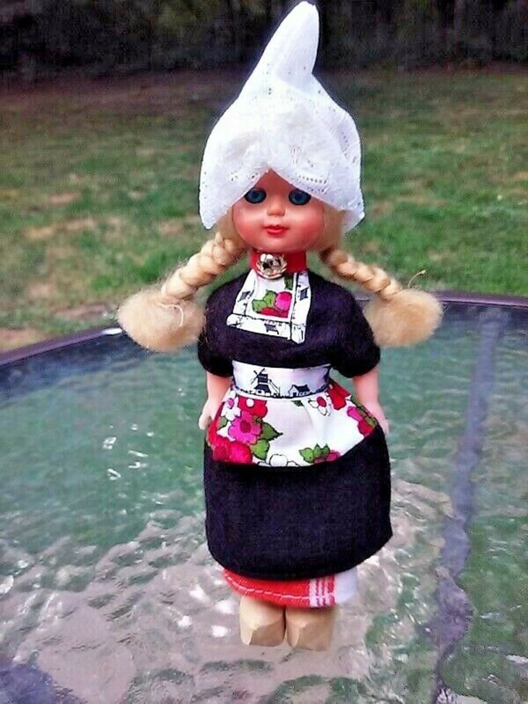 Vtg Volendam Holland 7" Plastic Doll With Clothes & Sleepy Eyes - Etsy