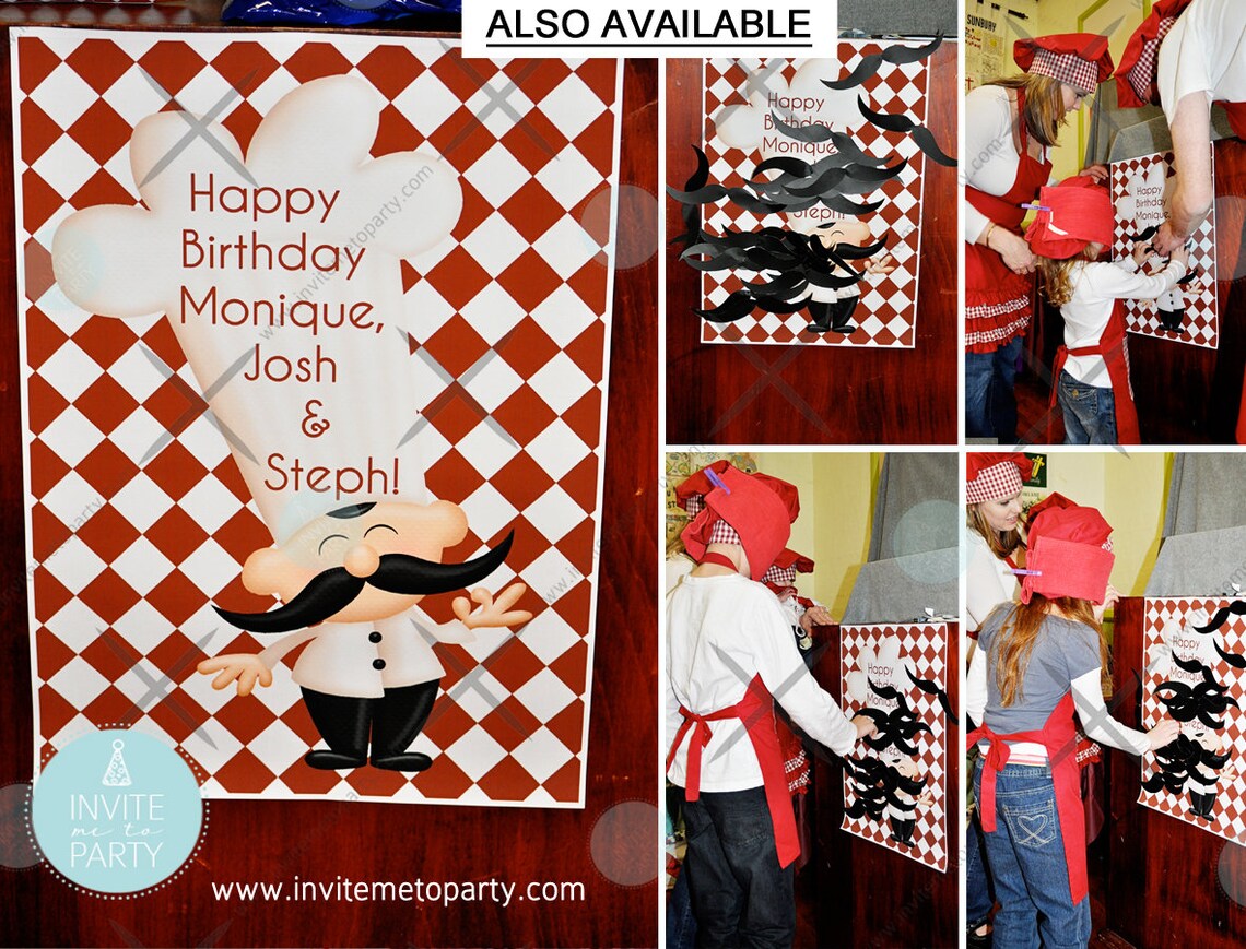 Masterchef Invitation Cooking Invitation Chef Invitation | Etsy