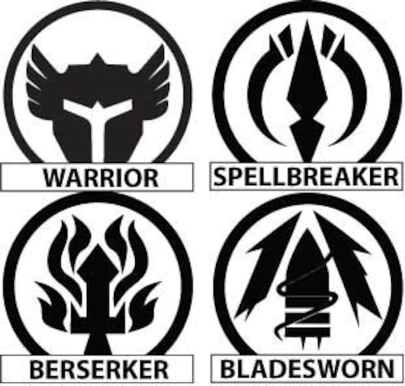 Guild Wars 2 Profession & Elite Specialization Icon Decal - 6" Circular ...
