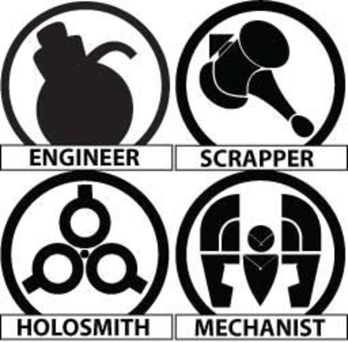 Guild Wars 2 Profession & Elite Specialization Icon Decal - 6" Circular ...