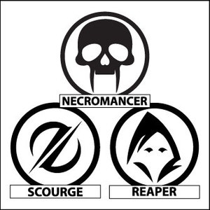 Guild Wars 2 Profession & Elite Specialization Icon Decal | Etsy