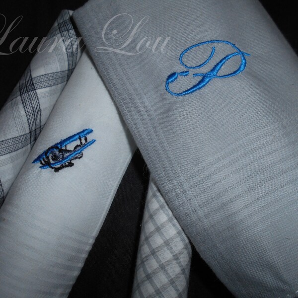 Embroidered Handkerchief - Etsy