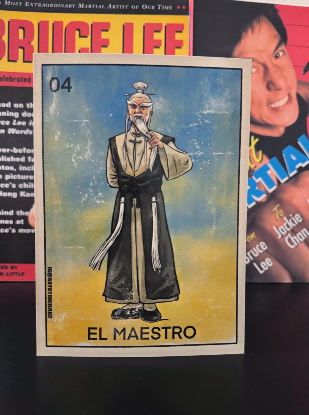 El Maestro Loteria Card - Etsy