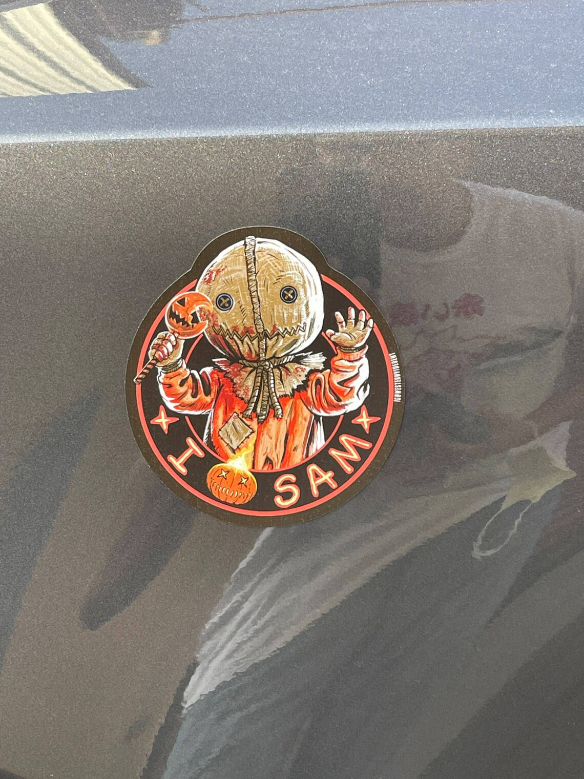 I Pumpkin Sam MAGNET - Etsy