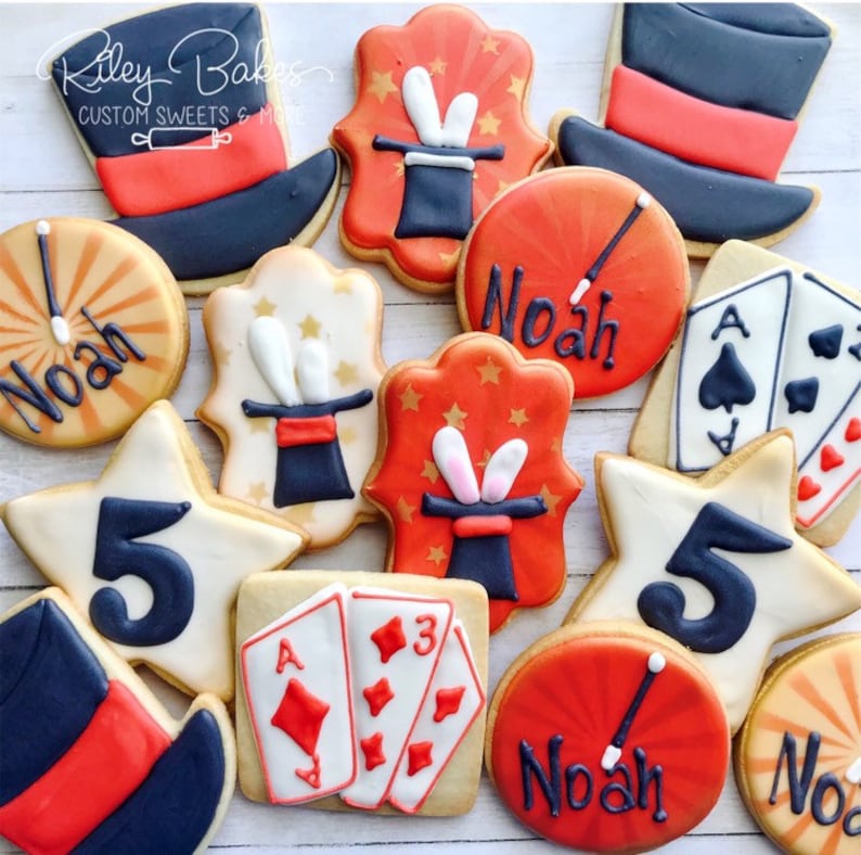 Magic Birthday Party Magic Cookies | Etsy