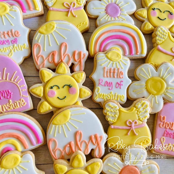 Sunshine Cookies - Etsy