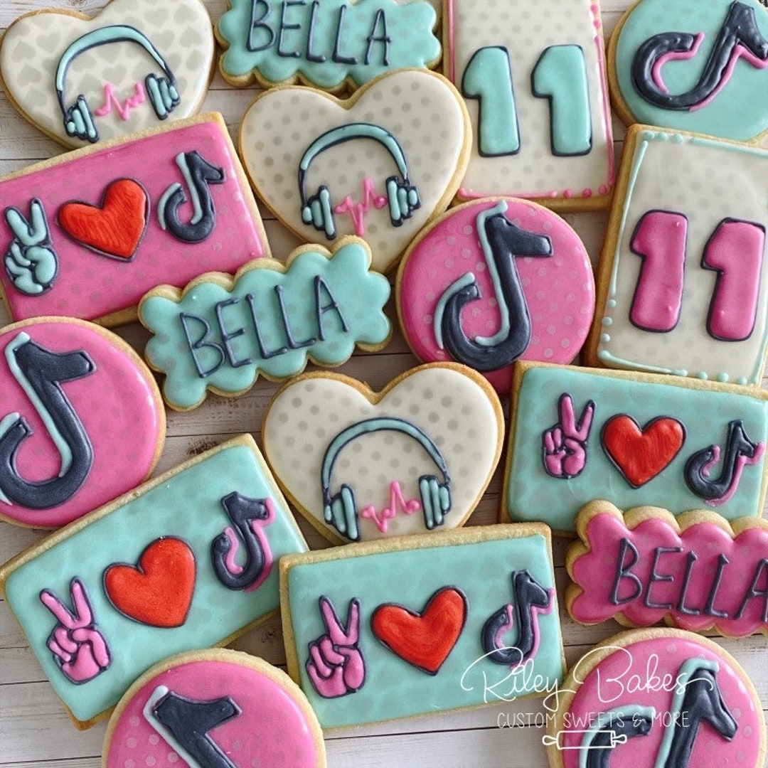 Internet Famous Theme Cookies, Influencer Birthday - Etsy