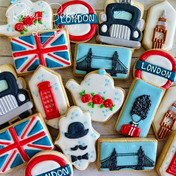 London Theme Party - Etsy