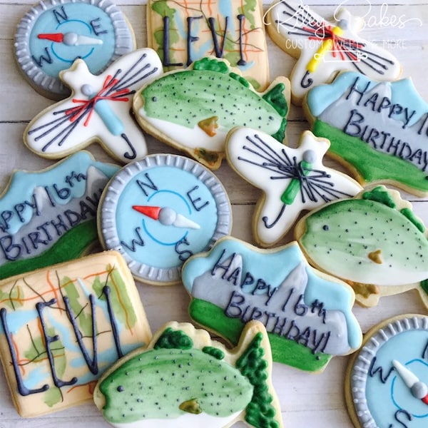 Fishing Cookies - Etsy