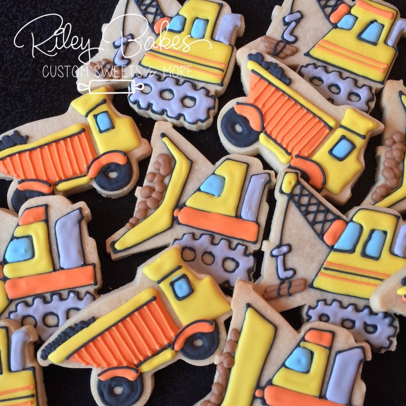 Construction Cookies - Etsy