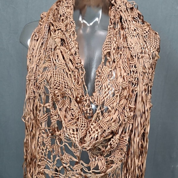 Macrame Shawl - Etsy