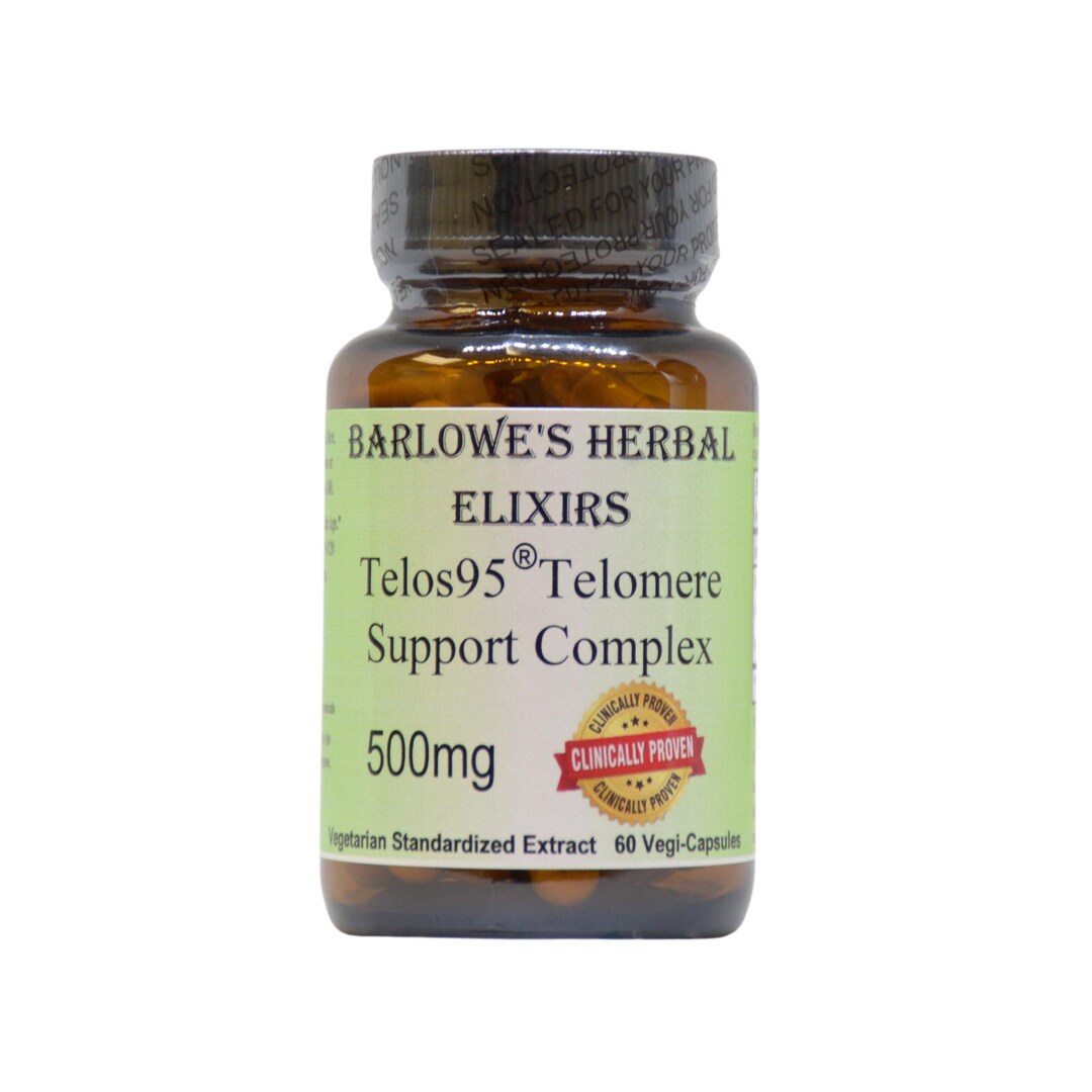 Telos 95® | Telomere Support Complex | 500mg | 60 Vegetarian Capsules ...