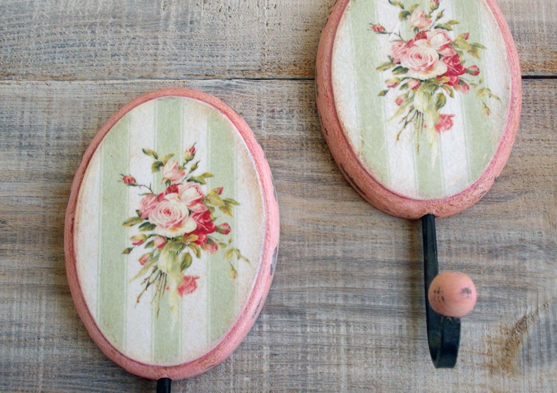 Decorative Wall Hook for Kitchen Decorative Hanger Set of Two Hangers ...