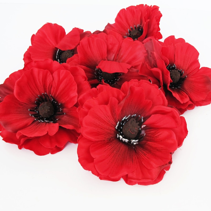 Artificial Poppy Bouquets - Etsy
