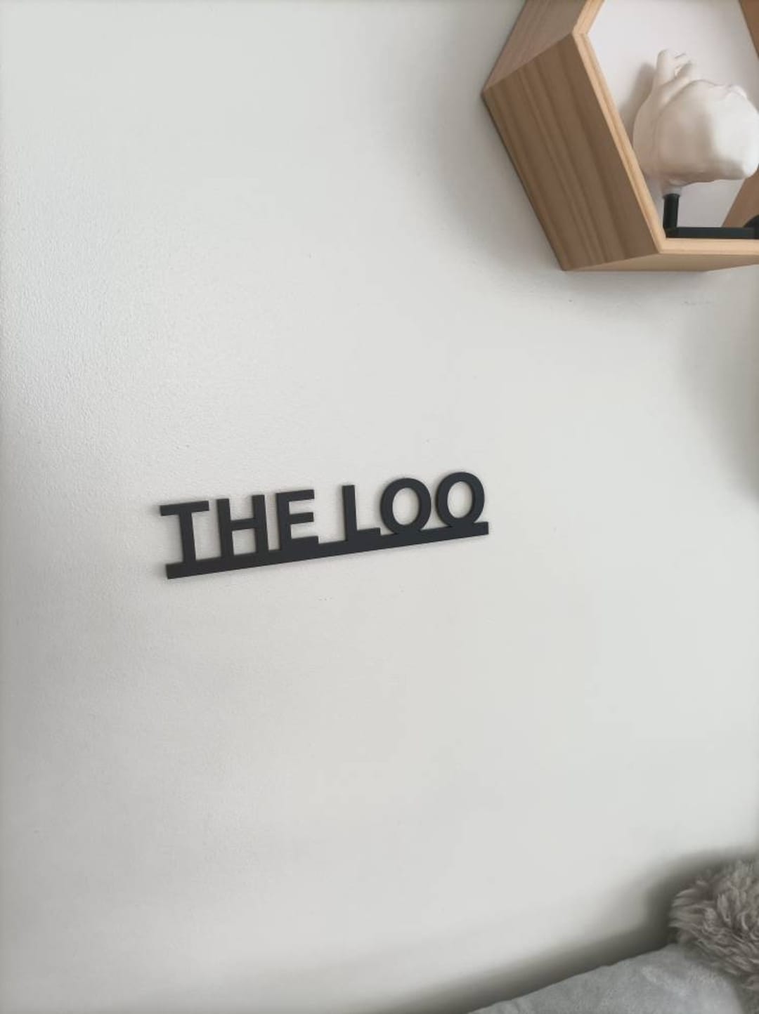 THE LOO W.c. Toilet Door Sign Door Topper - Etsy