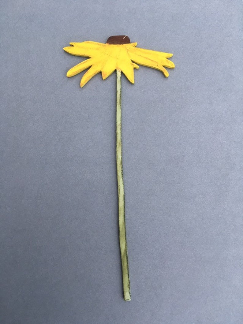 Yellow Daisy Laser Cut Flower - Etsy UK