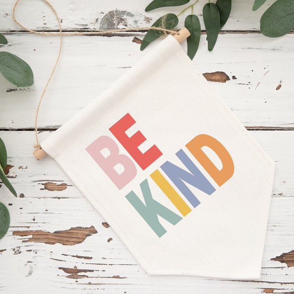 Be Kind Banner - Etsy UK