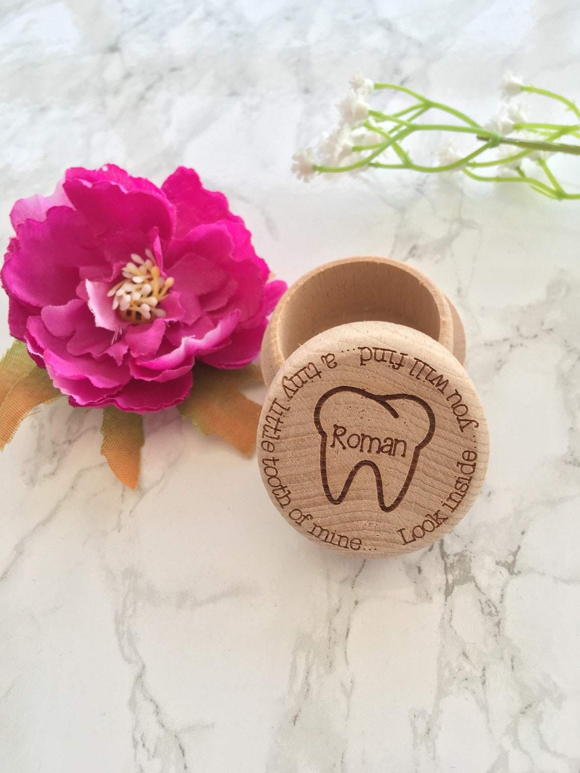 Personalised First Tooth and First Curl Box Set Baby Keepsake - Etsy