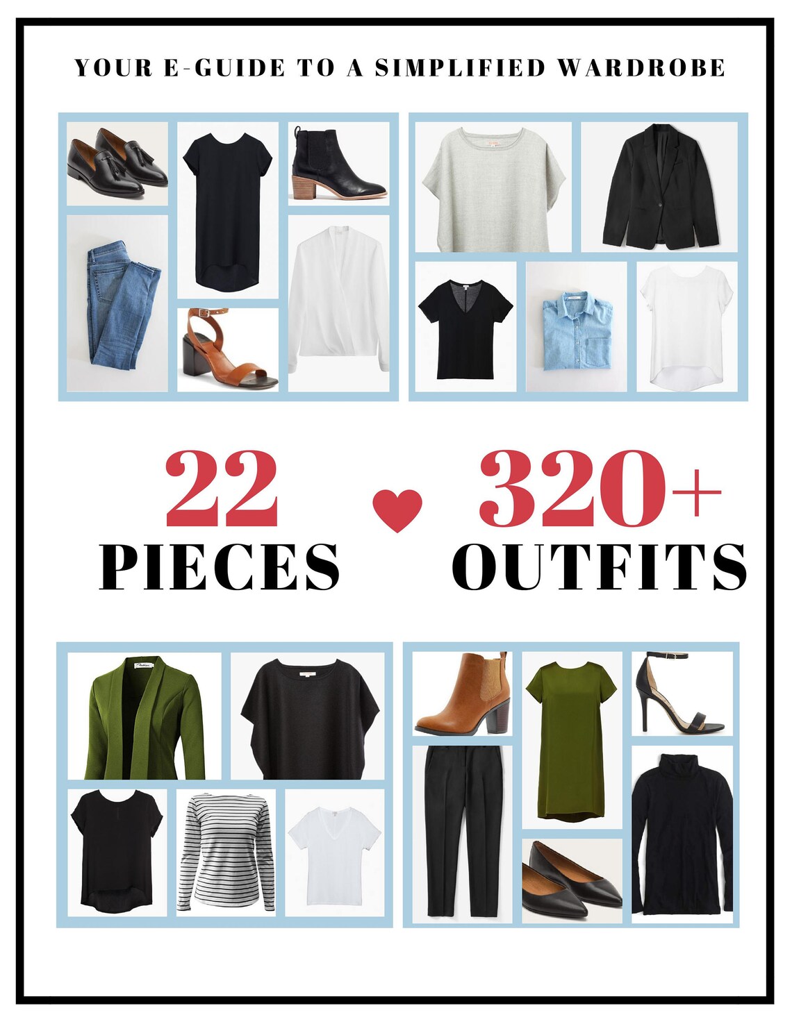 Capsule Wardrobe Guide. Find Your Style. Edit Your Closet. Edit Your ...