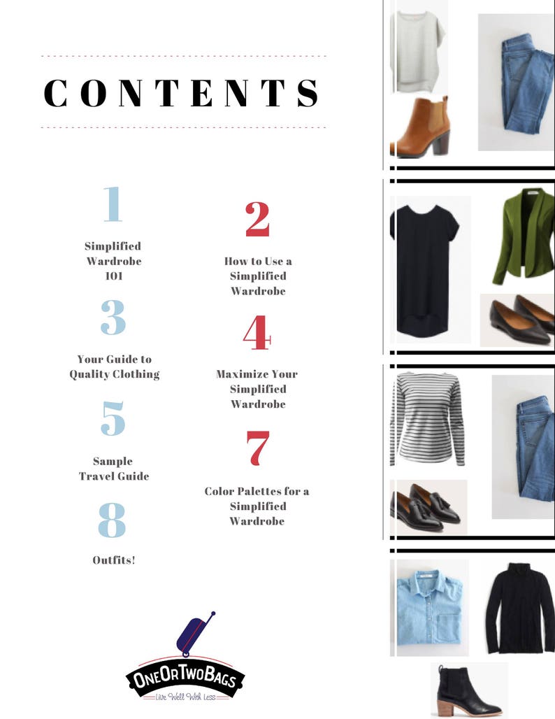 Capsule Wardrobe Guide. Find Your Style. Edit Your Closet. Edit Your ...