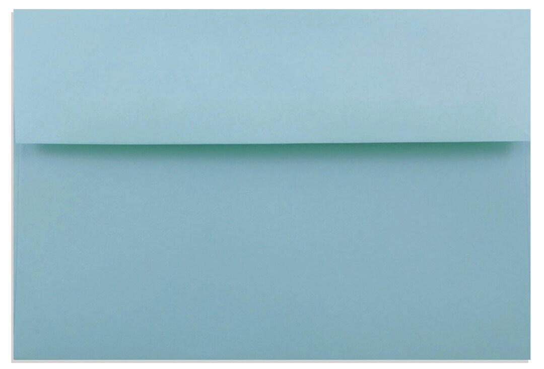 Pastel Blue Envelopes 100 Boxed Invitations Response Cards ...