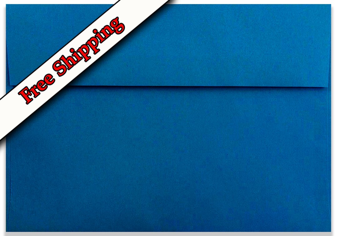 100 Deep Royal Blue 70lb Envelopes for Invitations Greeting Cards ...