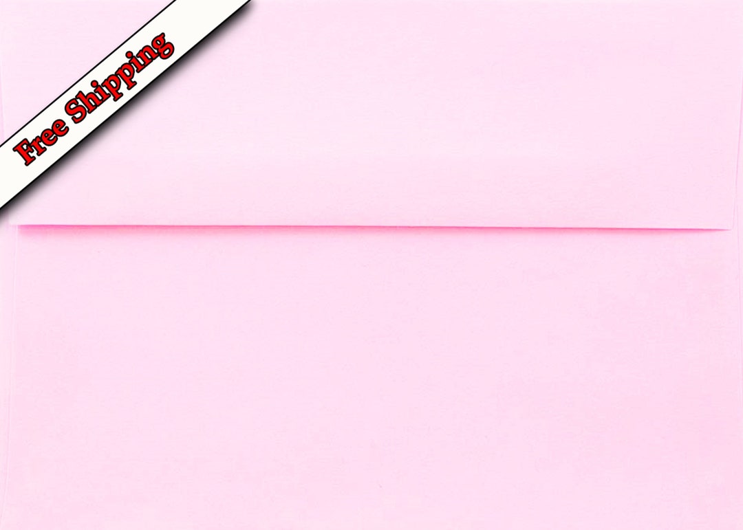 Pink Pastel A6 Envelopes for 4 X 6 Invitations Response Announcement ...