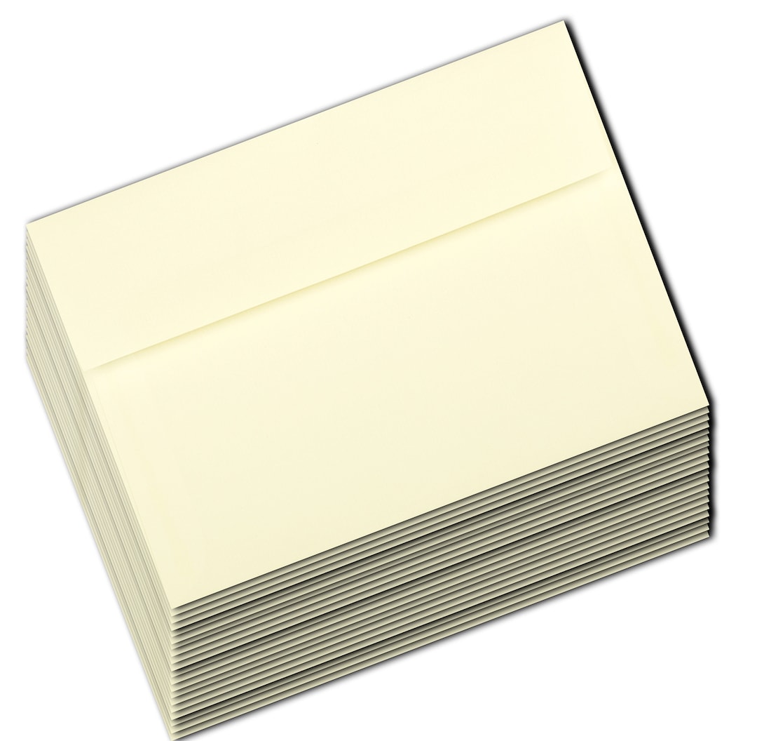 Ecru, Natural Ivory off White 250 Boxed Envelopes for Invitations ...