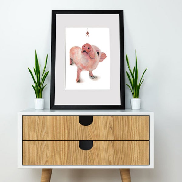 Wilbur the Pig - Etsy