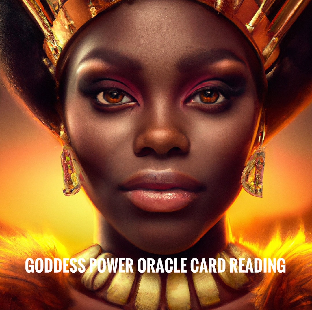 Goddess Power Oracle Card Reading, Special Guidance - Etsy