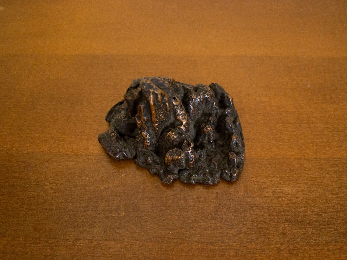 Bronze Organic Form Metal Sculpture Mid Century Modern Brass | Etsy