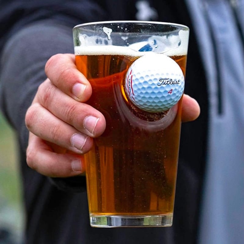 Golf Ball Beer Glasses - Etsy