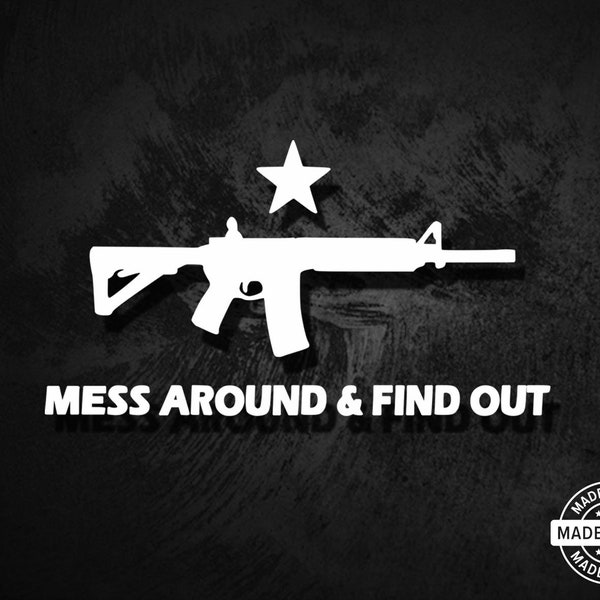 Mess Around and Find Out Svg - Etsy