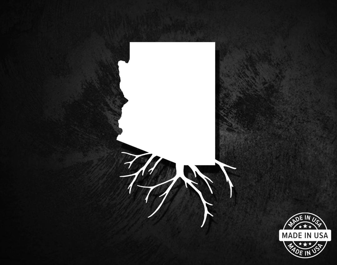 Arizona Roots Decal, Vinyl Die Cut Sticker - Etsy